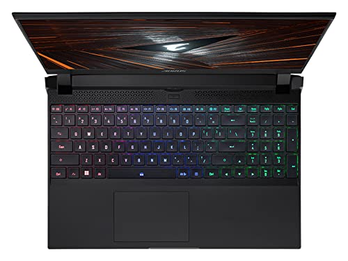GIGABYTE AORUS 5 SE4 15.6" FHD 144Hz (Intel 12th Gen i7-12700H, 64GB RAM, 2TB SSD, GeForce RTX 3070 8GB) Thin Bezel, IPS 3A Gaming Laptop, Thunderbolt 4, RGB Backlit Keyboard, IST Cable, Win 11 Home