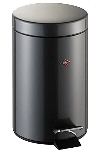 Wesco 103 012-13 Pedal Bin 3 Litre, Graphite