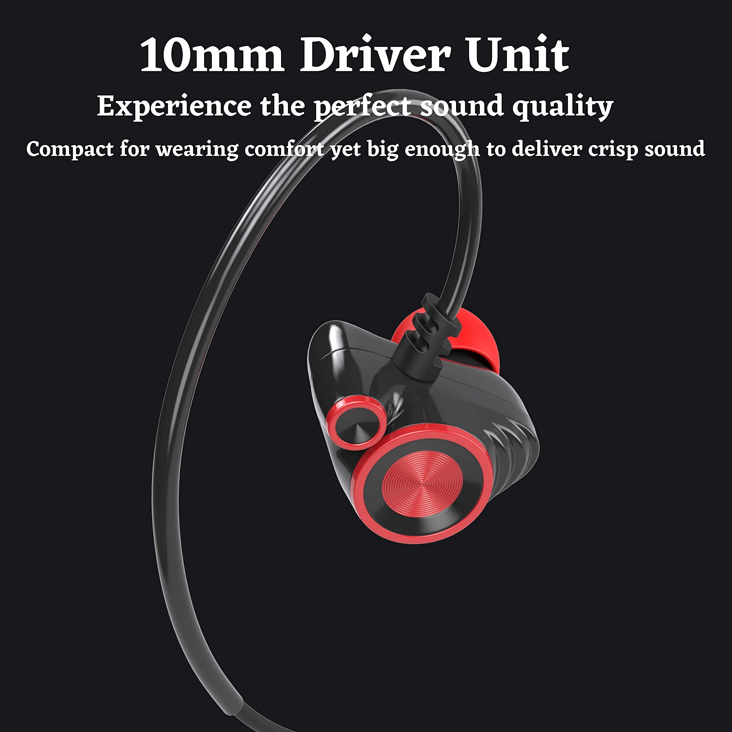 HP PS4 Gaming Earbuds in Ear Headphones with Mic, Stereo Bass Earphones with Detachable Dual Microphone and Volume Control for Mobile Devices, Xbox One, PS4, PC