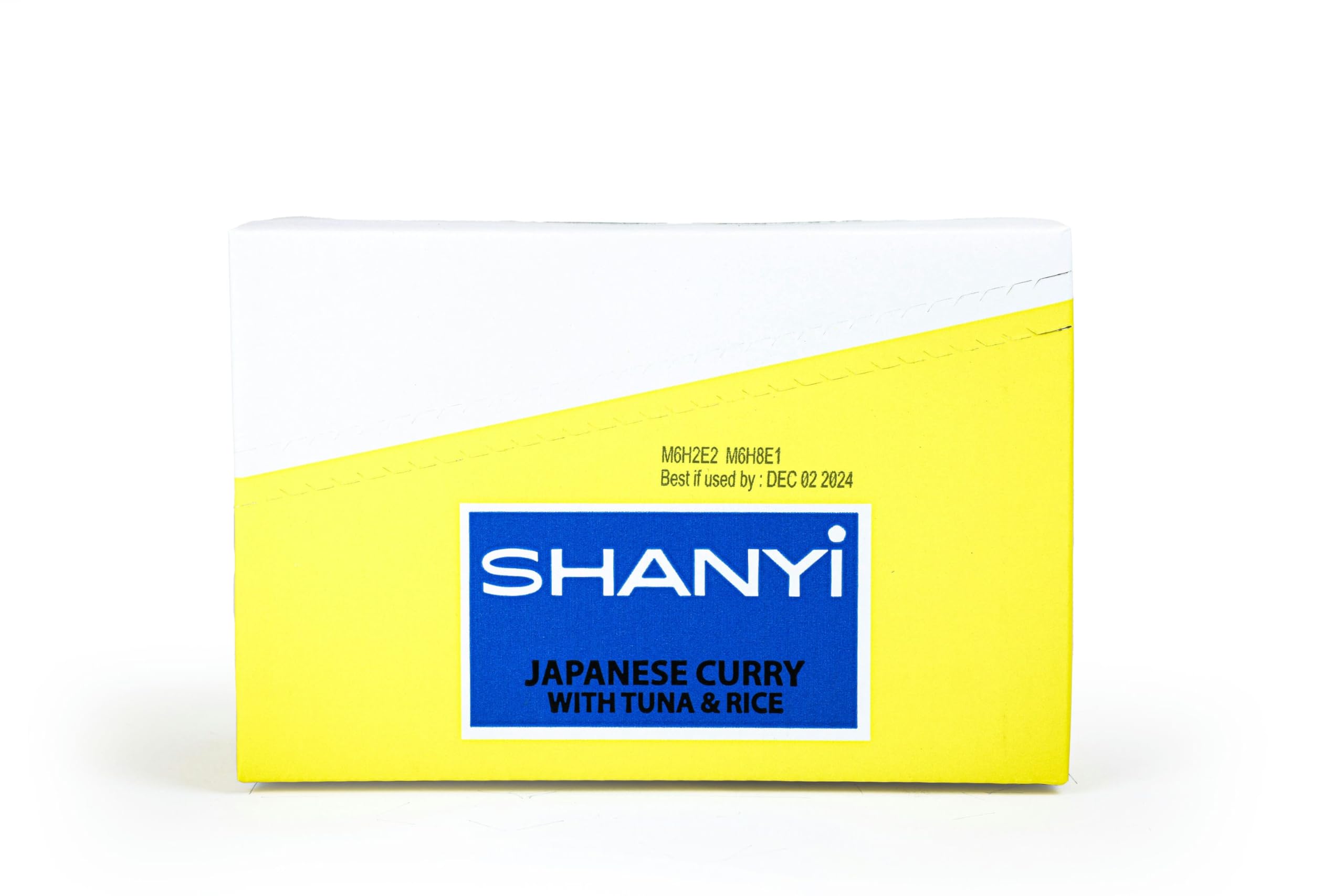 ShanYi Instant Microwave Meals, Japanese Curry with Tuna and Jasmine Rice 250g/8.8oz, Case of 6