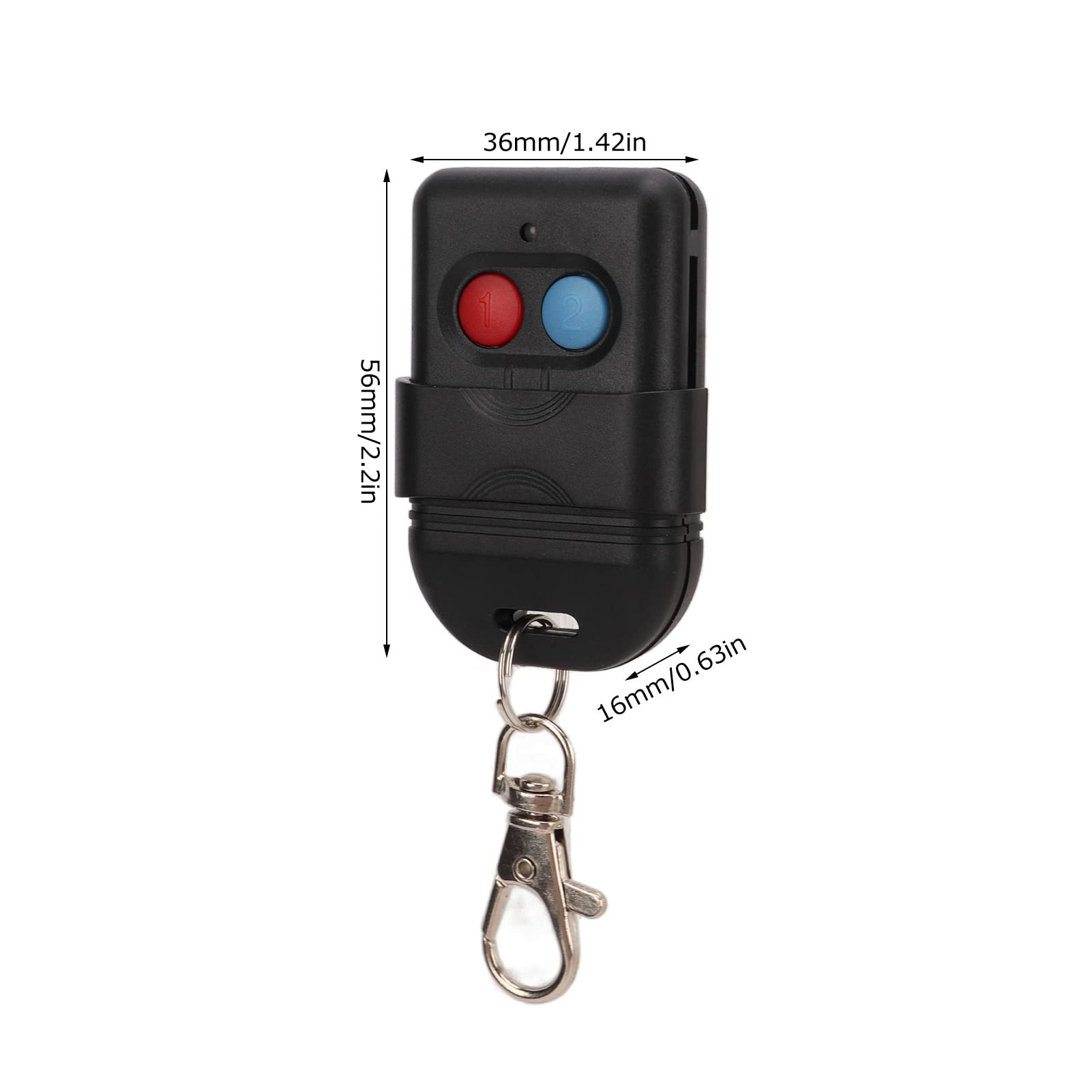 Garage Door Remote Control, Garage Door Opener Remote Control Door LED Light Window Entrance Access Control