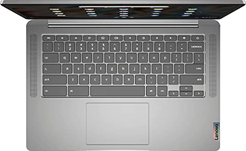 2021 Flagship Lenovo Chromebook 14" FHD Laptop Computer for Business Student, Octa-Core MediaTek MT8183 Upto 2GHz, 4GB RAM, 64GB eMMC,802.11ac WiFi,Webcam, 10 Hours Battery, Chrome OS +Marxsol Cables