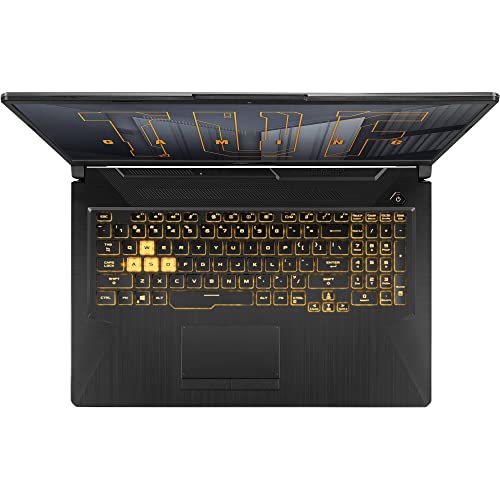 ASUS TUF A17 17.3" 144Hz FHD IPS Gaming Laptop (AMD Ryzen 7 4800H 8-Core, 64GB RAM, 2x2TB PCIe SSD RAID 1 (2TB), GeForce RTX 3050 4GB, Backlit KB, WiFi 6, BT 5.2, RJ-45, Webcam, Win 11 Pro) w/Hub
