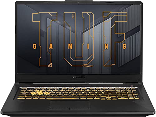 ASUS 2022 TUF FX706 Gaming Laptop 17.3” 144Hz FHD IPS Display Intel 6-Core i5-11260H 32GB DDR4 2TB NVMe SSD NVIDIA GeForce RTX 3050 4GB GDDR6 WiFi AX BT 5.2 RJ45 USB-C Backlit Windows 11 w/USB