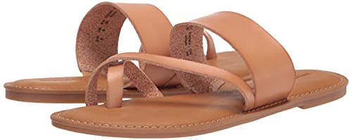 Amazon Essentials Women's One Band Flip Flop Sandal, Natural, 9.5