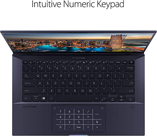 ASUS ExpertBook B9450 Thin and Light Business Laptop, 14” FHD, Intel Core i7-10510U Processor, 1TB PCIe SSD, 16GB RAM, Windows 10 Pro, B9450FA-XS79 (Renewed)