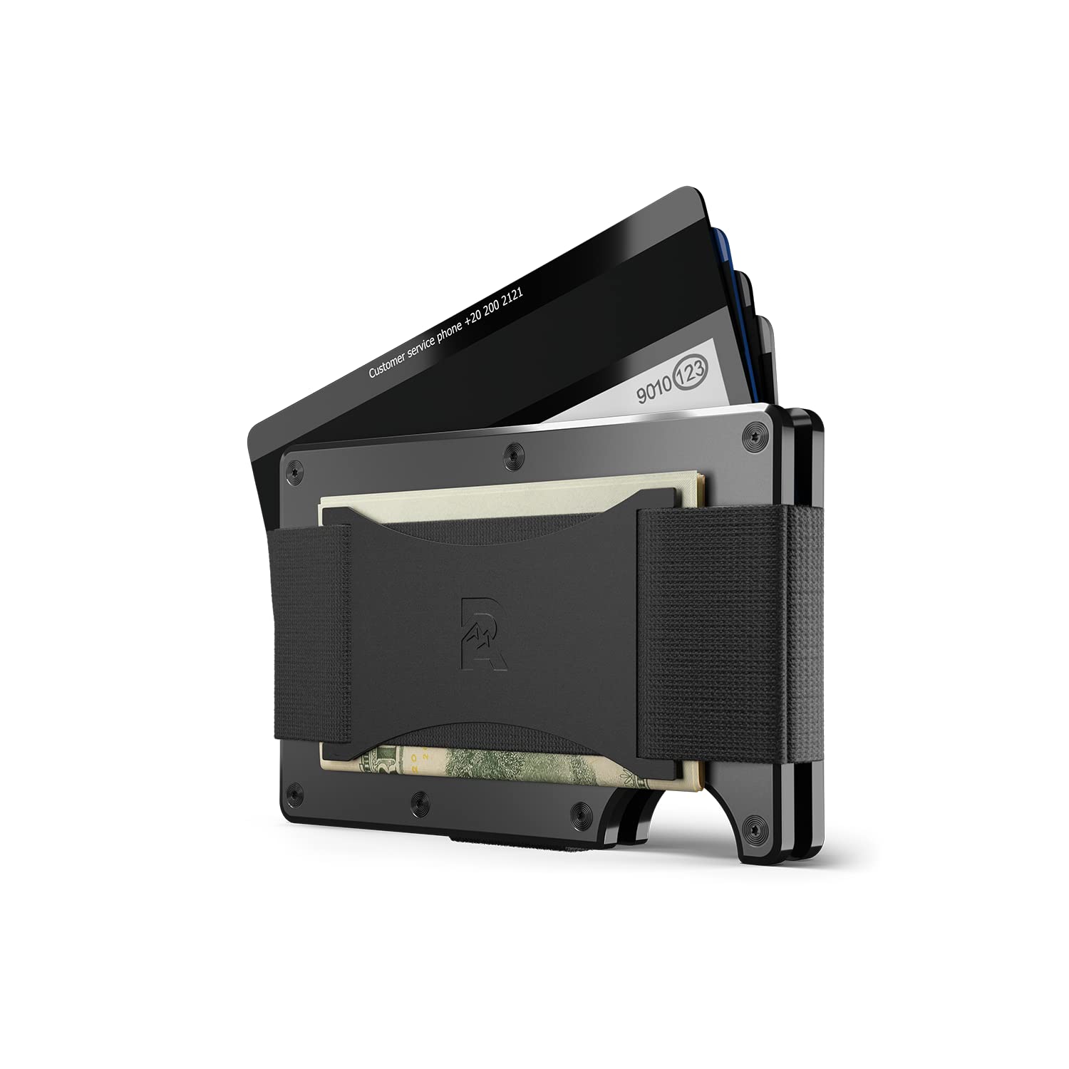 Ridge Wallets for Men - Slim Minimalist Wallet For Men, Front Pocket Wallets for Men, RFID Wallet For Men - Card Holder Wallet (Gunmetal Titanium)