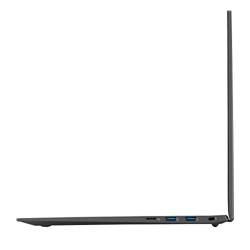 LG gram (2022) 17Z90Q Ultra Lightweight Laptop, 17" (2560 x 1600) IPS Display, Intel Evo 12th Gen i7 1260P Processor, 32GB LPDDR5, 2TB NVMe SSD, FHD Webcam, WiFi 6E, Thunderbolt 4, Windows 11, Gray
