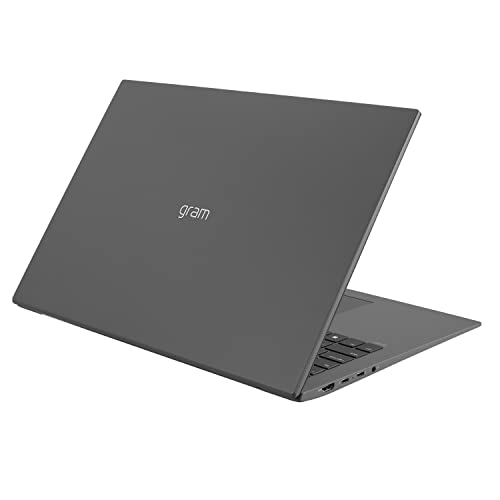LG gram (2022) 17Z90Q Ultra Lightweight Laptop, 17" (2560 x 1600) IPS Display, Intel Evo 12th Gen i7 1260P Processor, 32GB LPDDR5, 2TB NVMe SSD, FHD Webcam, WiFi 6E, Thunderbolt 4, Windows 11, Gray