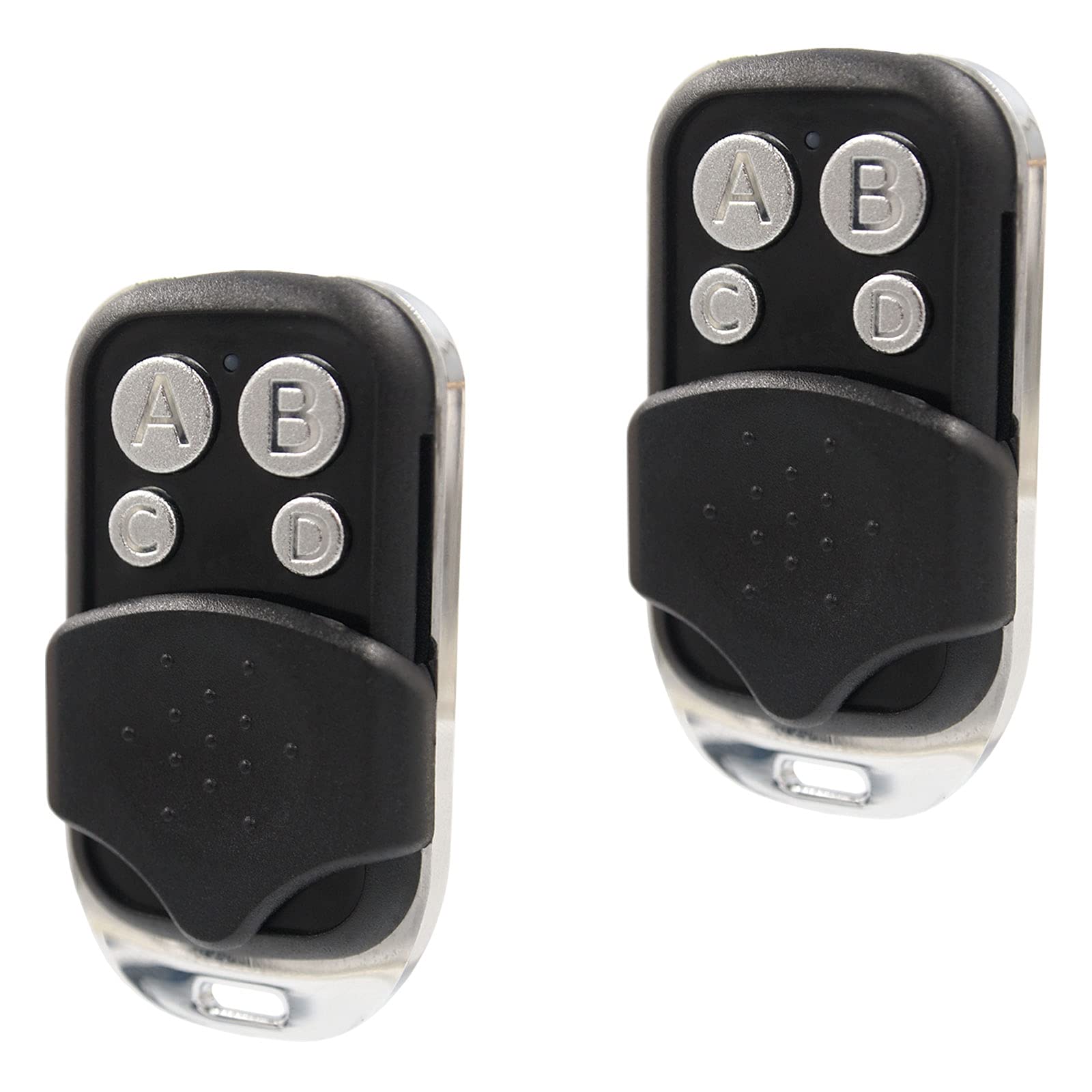 Solidremote 371LM 373LM 971LM 973LM, for LiftMaster Chamberlain Craftsman Keychain Garage Door Opener Remote, Purple, Red/Orange Learn Button