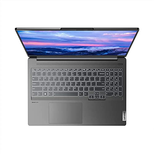 Lenovo Ideapad 5 Pro Business Laptop I 16" WQXGA IPS Display (100% sRGB) I AMD 6-Core Ryzen 5 5600H (>i7-11375H) I 8GB DDR4 2TB SSD I Backlit USB-C HDMI Dolby Atmos Win11 Grey + 32GB MicroSD Card