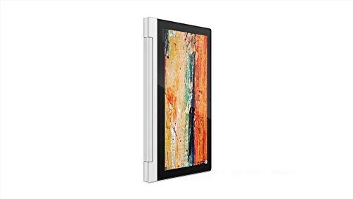 Lenovo Chromebook C330 2-in-1 Convertible Laptop, 11.6-Inch HD (1366 x 768) IPS Display, MediaTek MT8173C Processor, 4GB LPDDR3, 64 GB eMMC, Chrome OS, Blizzard White (Renewed)