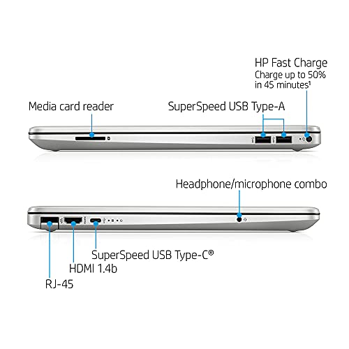 2022 HP 15.6" FHD Laptop Computer, 11th Gen Intel Core i5-1135G7(Beats Intel i7-1065G7), 16GB RAM, 512GB PCIe SSD, Iris X Graphics, HD Webcam, HDMI, Bluetooth, Win11, Silver, 32GB USB Card