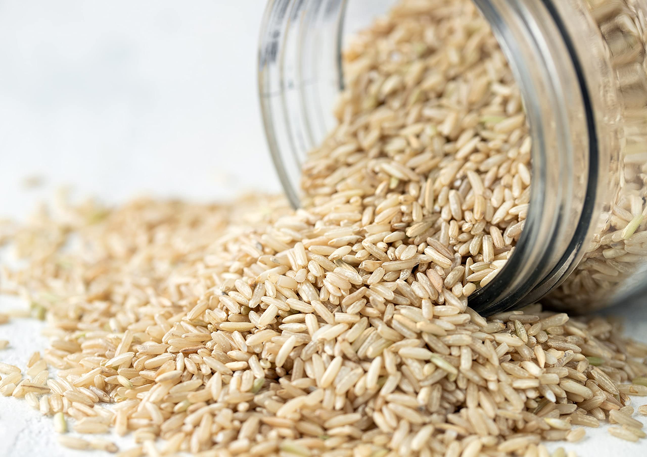 Food to Live Jasmine Brown Rice, 6 Pounds β Whole-Grain and Long-Grain Thai Rice, Vegan, Kosher, Bulk. Higher in Fiber than White Jasmine Rice. Great as Side Dish