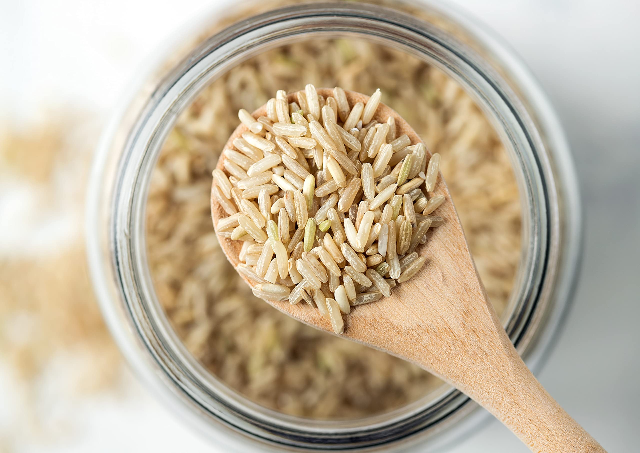 Food to Live Jasmine Brown Rice, 6 Pounds β Whole-Grain and Long-Grain Thai Rice, Vegan, Kosher, Bulk. Higher in Fiber than White Jasmine Rice. Great as Side Dish