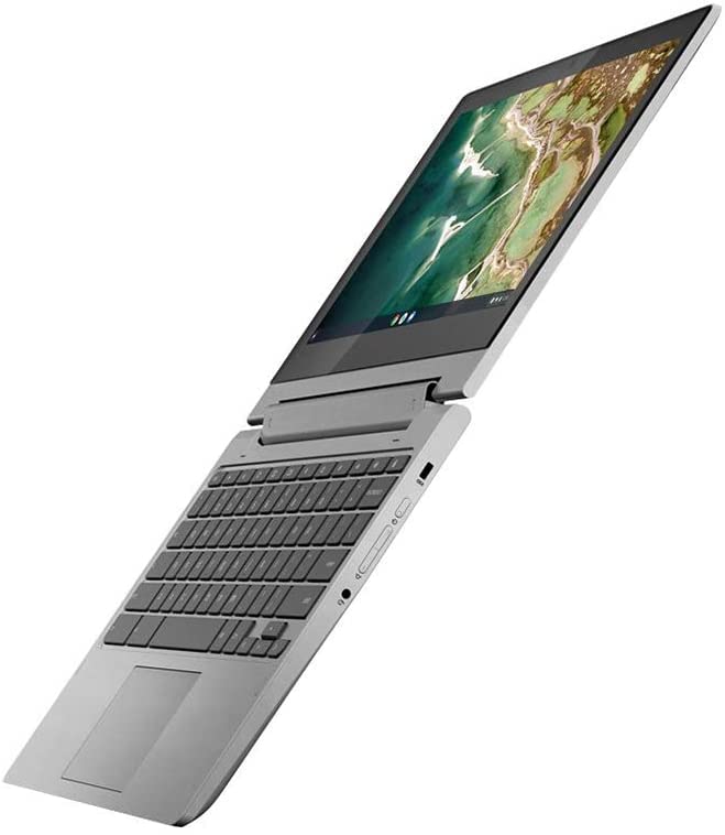Lenovo 2022 Chromebook Flex 3, 2-in-1 11.6" HD Touchscreen for Business and Student Laptop, MediaTek MT8173C CPU, 4GB LPDDR3, 32GB eMMC, PowerVR Graphics, Webcam, Chrome OS, Grey, 128GB USB Card