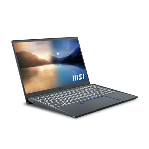 MSI Prestige 14 EVO Thin and Performance Driven Laptop: 14" FHD 1080p, Intel Core i7-1185G7, Intel Iris Xe, 32GB, 1TB SSD, Thunderbolt 4, Win10, Carbon Gray (A11M-614)
