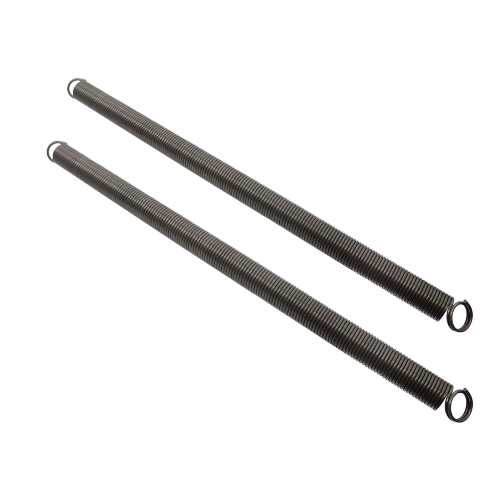 Heavy-Duty Doubled-Looped Garage Door Extension Spring 110 lb. Garage Door Spring Stretch Spring for Replacing Broken, Rusted, Worn Out Spring (2-Pack) (110lb)
