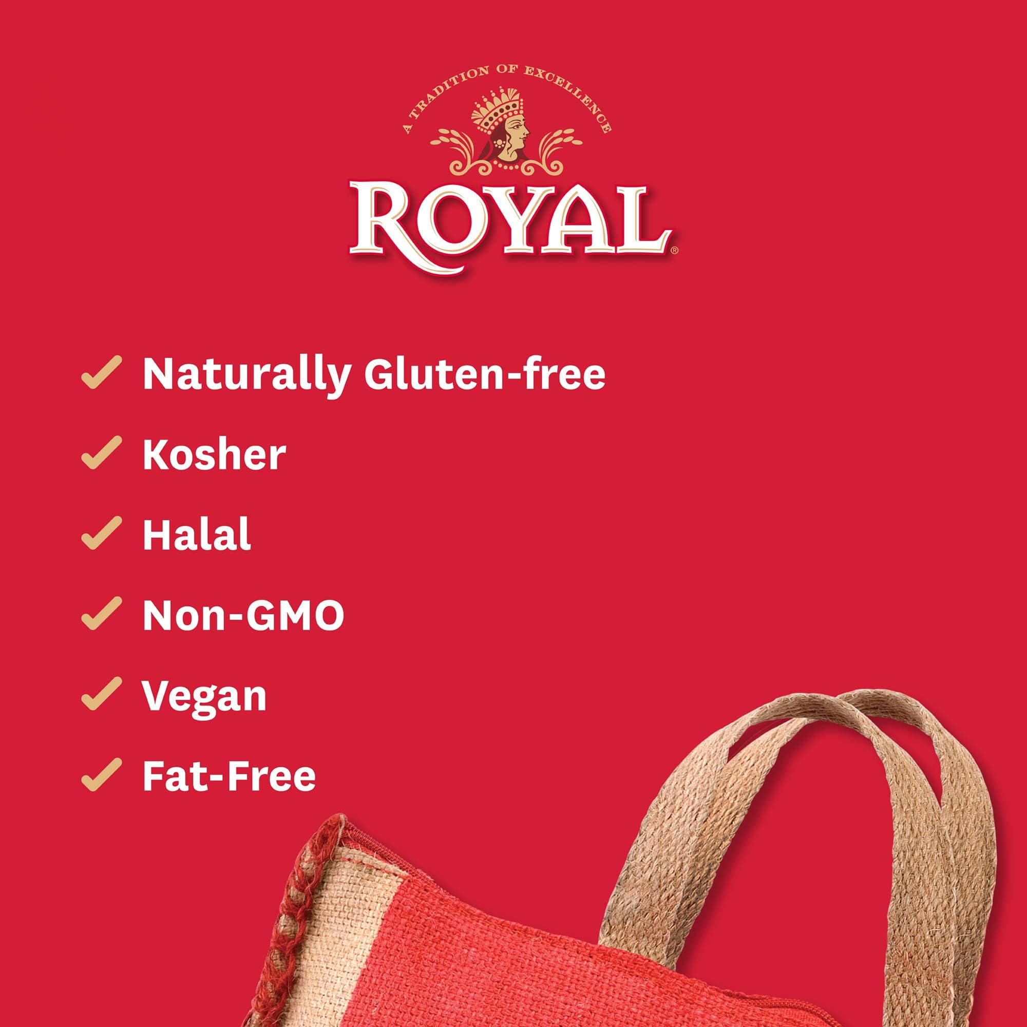 Royal White Basmati Rice, 10lb