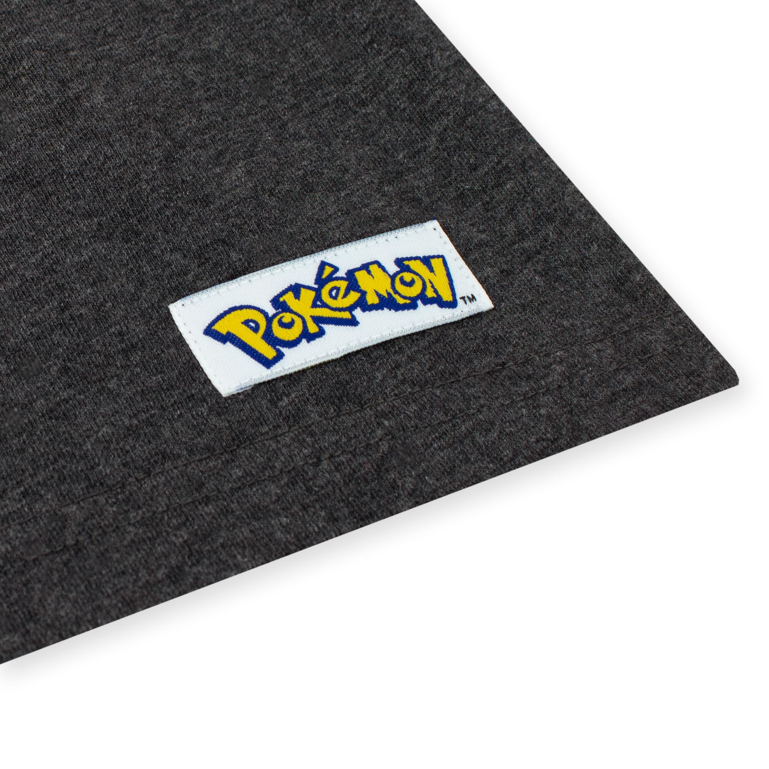 Pokémon T-Shirt | Boys Pikachu T Shirt | Pokeball Boys Tshirt | Official Pikachu Merchandise | 10 Black