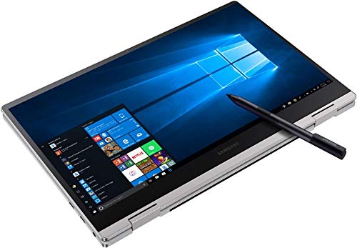 2019 Samsung Notebook 9 Pro 2-in-1 13.3" FHD Touch-Screen Laptop - Intel i7, 8GB DDR4, 256GB PCI-e SSD, 2X Thunderbolt 3, Webcam, WiFi, Fingerprint Reader, Active Pen, 2.84 LBS, 0.5", Titan Platinum