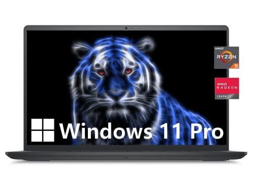 Dell [Windows 11 Pro] Inspiron 3515 Business Laptop, 15.6''HD Display, AMD Ryzen 5 3450U, 16GB RAM, 1TB HDD, HDMI, WiFi, SD Card Reader, Full-Size Keyboard, Numeric Keypad, Long Battery Life, Black
