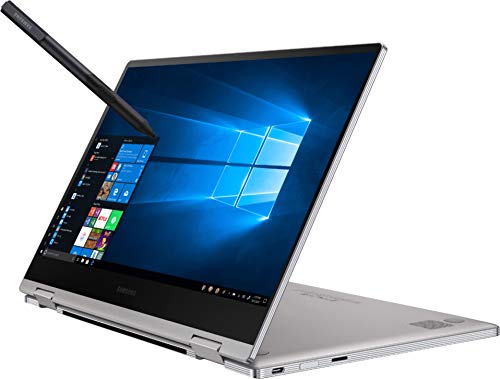 2019 Samsung Notebook 9 Pro 2-in-1 13.3" FHD Touch-Screen Laptop - Intel i7, 8GB DDR4, 256GB PCI-e SSD, 2X Thunderbolt 3, Webcam, WiFi, Fingerprint Reader, Active Pen, 2.84 LBS, 0.5", Titan Platinum