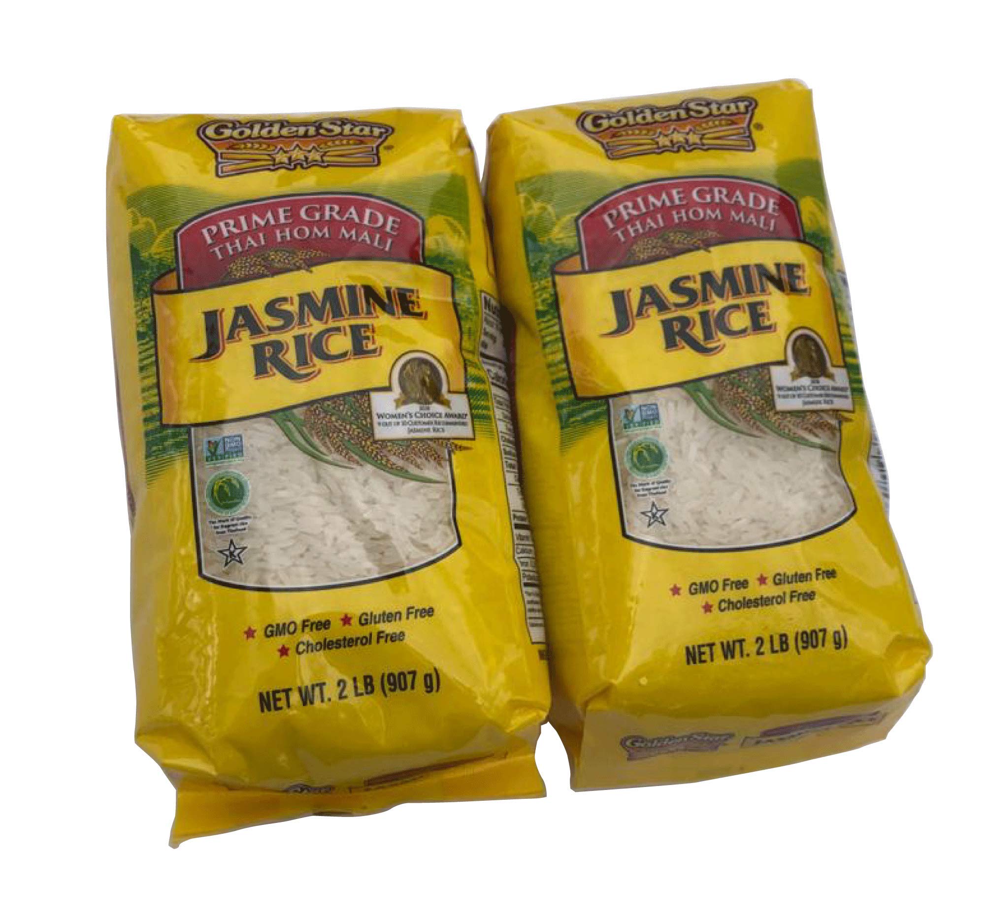 Golden Star Jasmine Rice 2 Lb (Pack of 1)