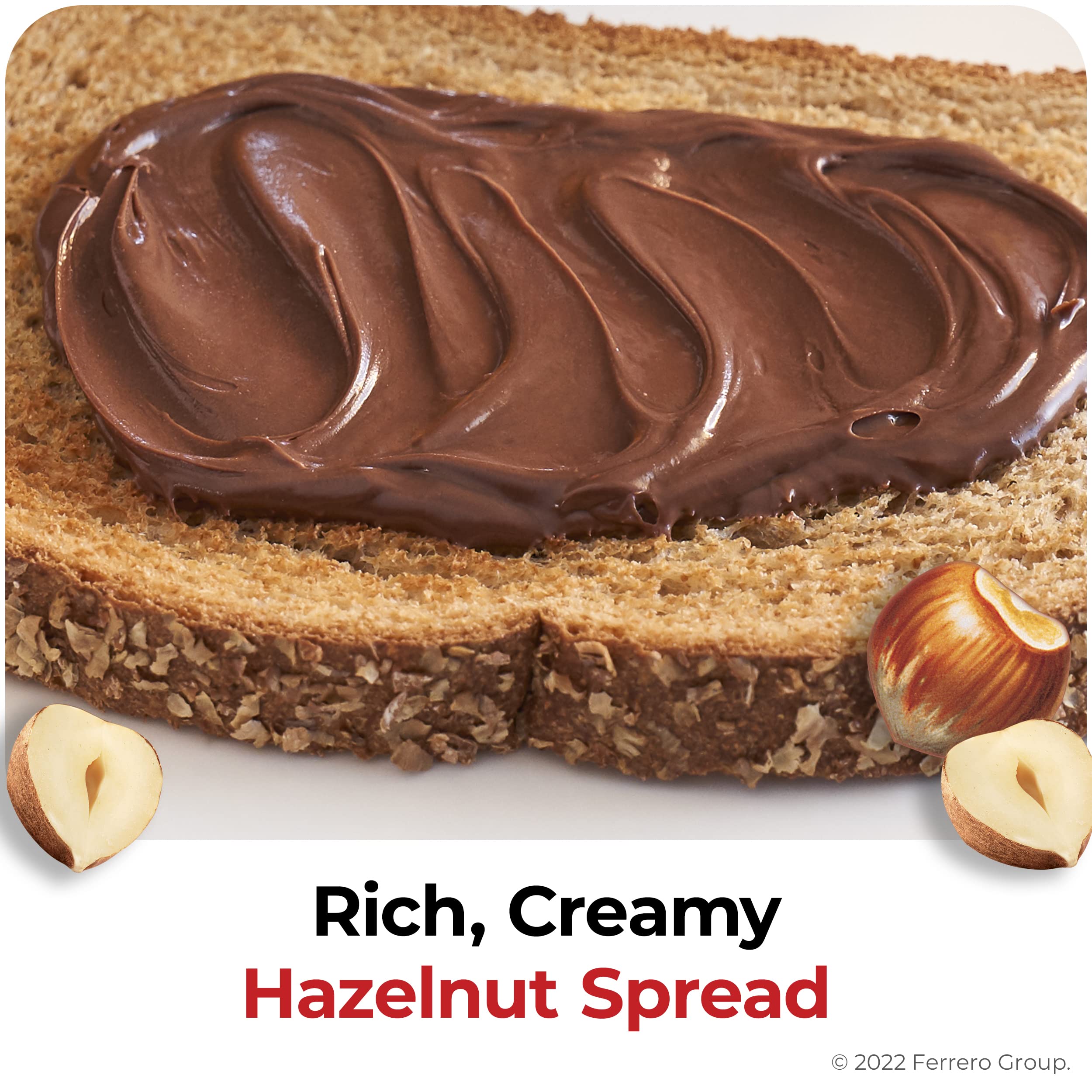 Nutella and Nutella & GO! Bundle, Hazelnut Spread with Cocoa Jar and Snack Packs with Breadsticks, 35.3 oz Jar​ and 4-Pack