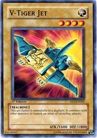 Yu-Gi-Oh! - V-Tiger Jet (EEN-EN002) - Elemental Energy - Unlimited Edition - Common