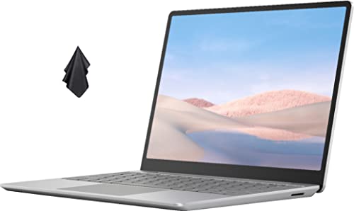 Microsoft Surface Laptop Go 12.4" Touchscreen, Intel Core i5-1035G1 Processor, 4 GB RAM, 128GB PCIe SSD, Up to 13Hr Battery Life, WiFi, Webcam, Windows 11 Pro, Platinum Silver