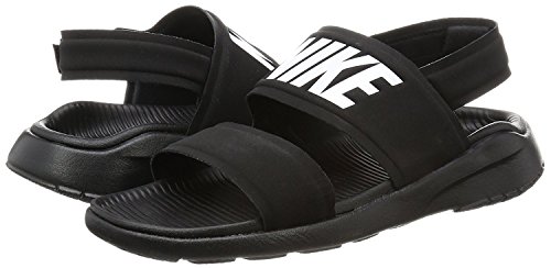 Nike Tanjun Sandal Womens, Black/White, Size 8.0
