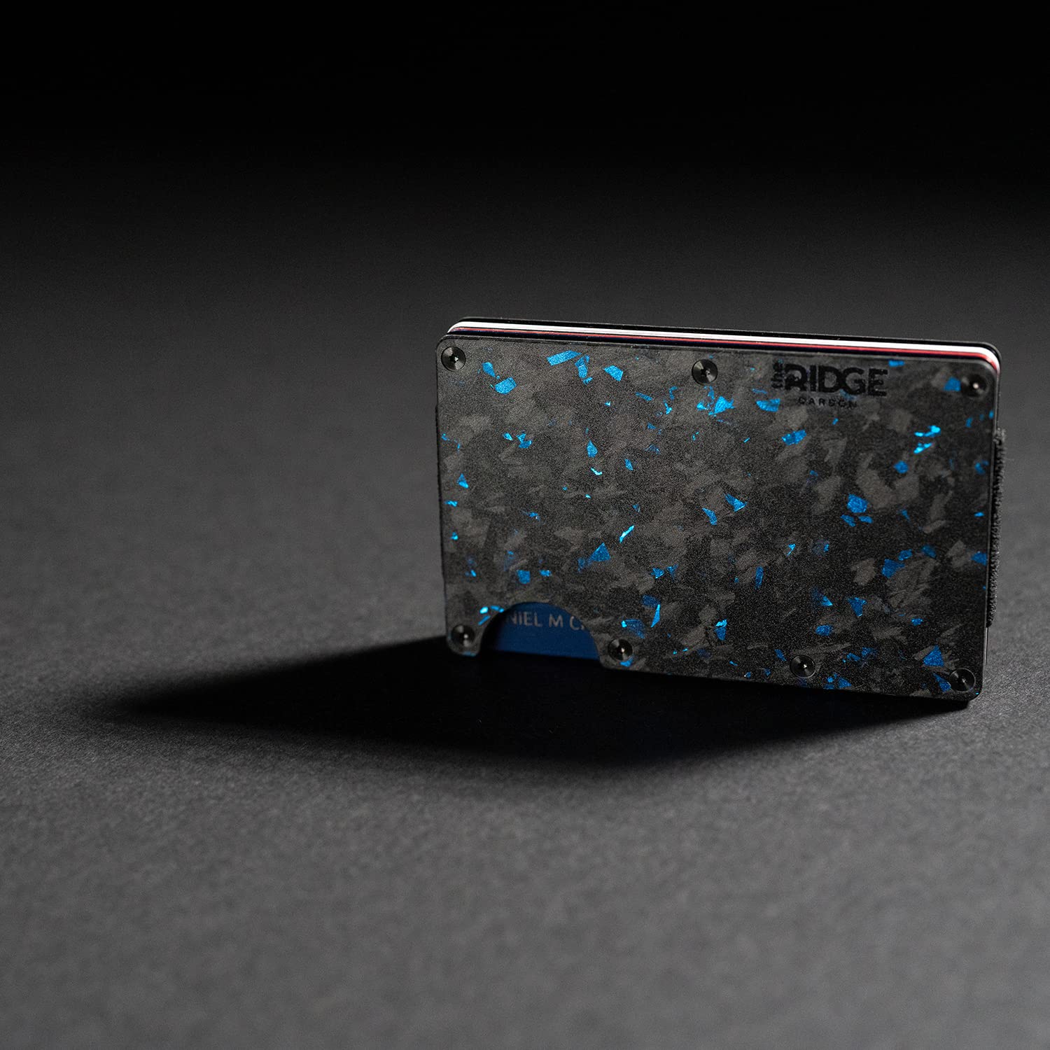 Ridge Forged Pacific - Slim RFID Wallet for Men, Front Pocket Design