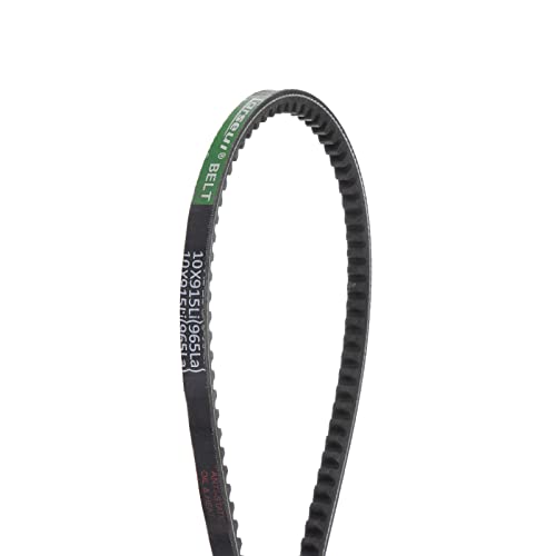 HARFINGTON AV10 Cogged V-Belts 963mm Outer Girth 10mm Width 8mm Thick Rubber Drive Belt for Power Transmission