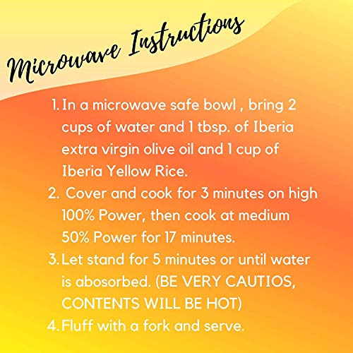 Iberia Yellow Rice 6.25 lb. Bulk Spanish Style Seasoned Rice
