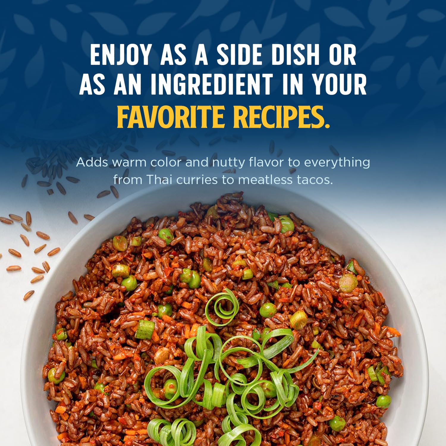Lundberg Organic Red Jasmine Rice, Long Grain Red Rice - Non-Sticky, Fluffy Aromatic Rice, Organically Grown in California, Pantry Staples, 16 Oz