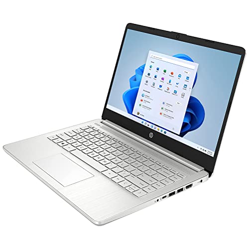 HP 2022 Newest 14 inch FHD Display Laptop, AMD Ryzen 3 3250U (Beat i5 7200U), 12GB RAM, 256GB SSD, AMD Radeon Graphics, WiFi 6, Bluetooth, Windows 11 Home, Bundle with JAWFOAL