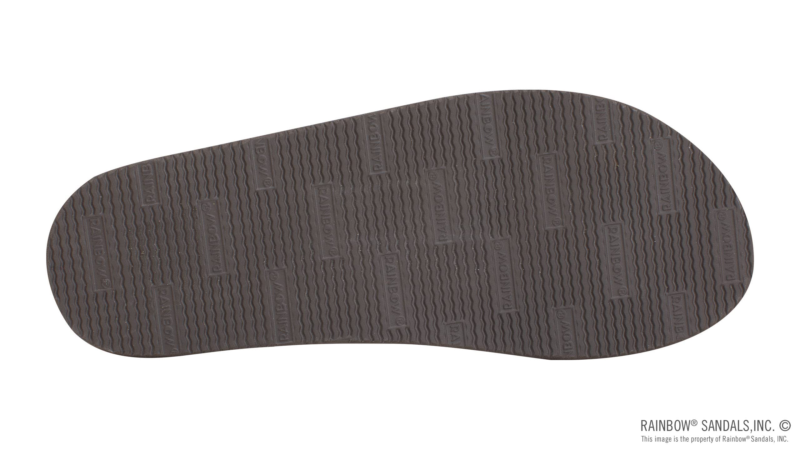 Rainbow Sandals Men Premium Leather Double Layer, Sierra Brown, Large
