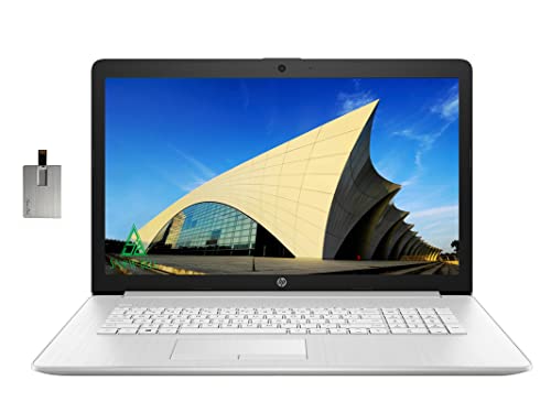 2022 HP 17.3" FHD IPS Laptop, 11th Gen Intel Core i5-1135G7(Beats i7-1065G7), 64GB RAM, 2TB PCIe SSD, Intel Iris Xe Graphics, HD Webcam, Windows 11 Pro, Silver, 32GB USB Card (Renewed)