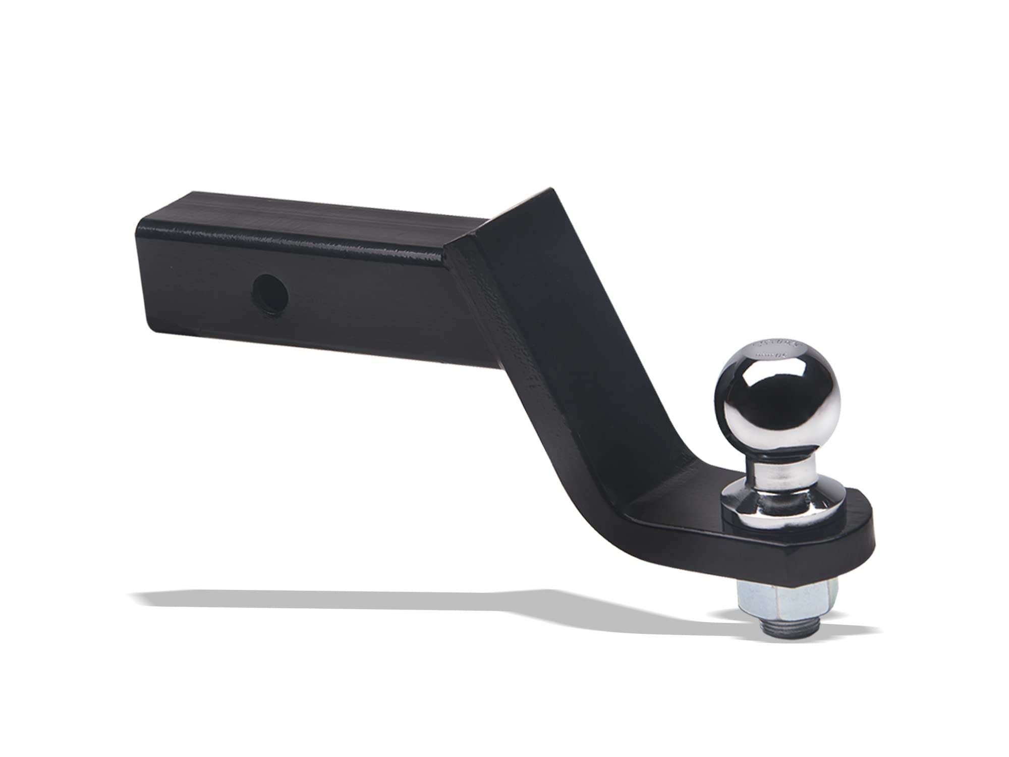 Armordillo 8719527 4-Inch Drop Loaded Ball Mount Universal Fits 2-Inch Receiver Tube Trailer Hitch