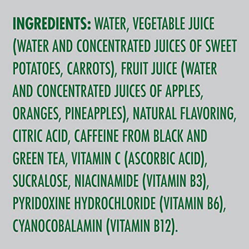 V8 +ENERGY Orange Pineapple Energy Drink, 8 Ounce Can (Case Of 24)