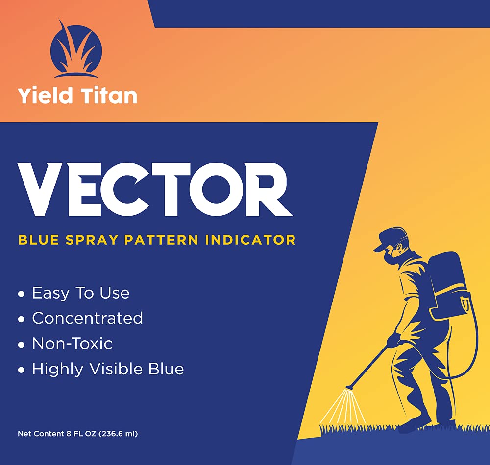 Primesource Meso 4 SC Select with Yield Titan's Vector Blue Concentrated Spray Pattern Indicator 8 Ounces and Surfactant