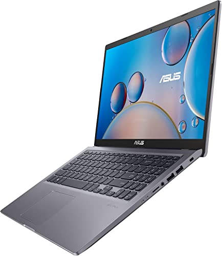 ASUS VivoBook 15.6" 1080p PC Laptops, Intel Core i3, 4GB RAM, 128GB SSD, Windows 11 Home in S Mode, Slate Gray, F515EA-WS31