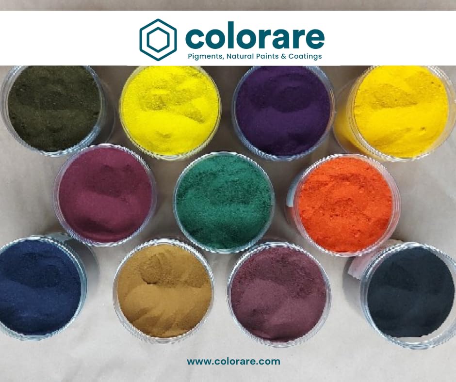 SPANISH Yellow Earth - Mineral Pigment for Artistic and Decorative Painting (1KG)