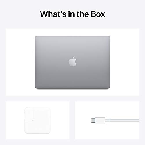 Apple 2020 MacBook Air Laptop M1 Chip, 13" Retina Display, 8GB RAM, 256GB SSD Storage, Backlit Keyboard, FaceTime HD Camera, Touch ID. Works with iPhone/iPad; Space Gray