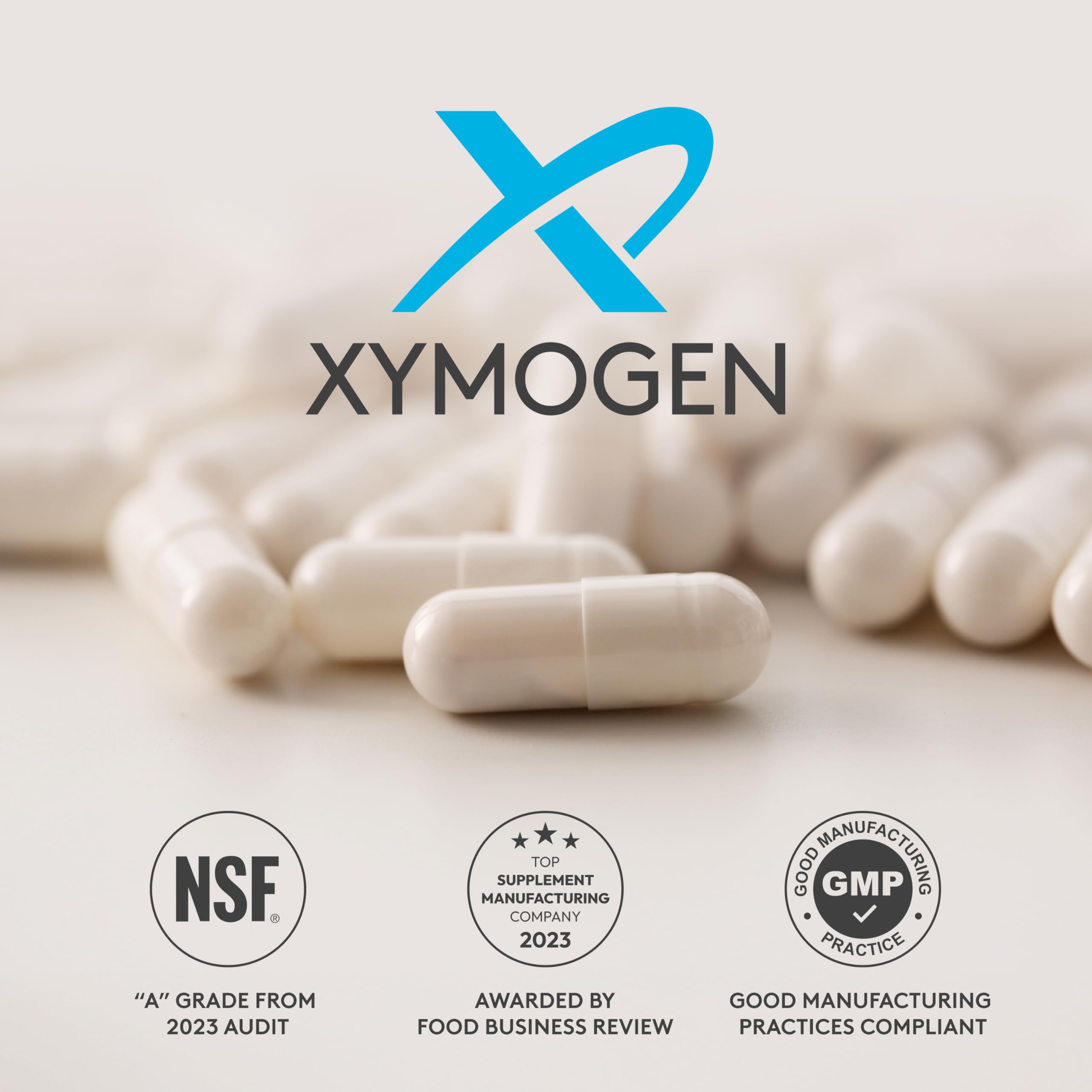 XYMOGEN SynovX Performance - Stay Active with Joint Mobility & Cytokine Balance Support - Joint Supplements for Women, Men and Athletes with High Molecular Weight Hyaluronic Acid (60 Capsules)
