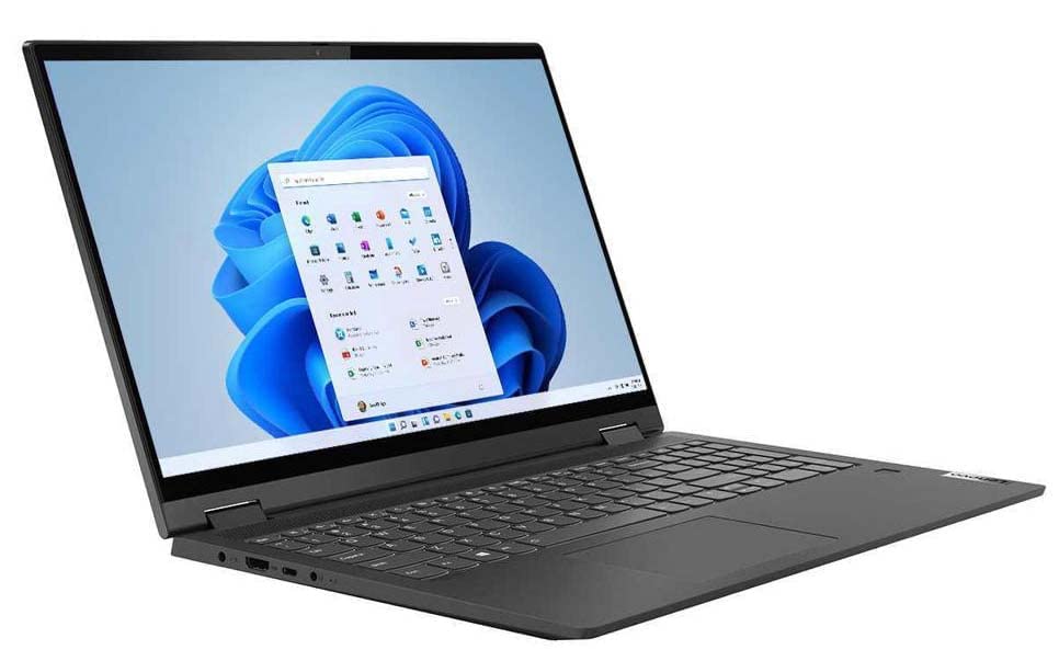 Lenovo Flex 5i Convertible 2-in-1 Laptop in Graphite Grey 15.6 FHD Touchscreen 11th Gen Intel Core i7- 1165G7 up to 4.7Ghz 16GB DDR4 RAM 512GB SSD Backlit Keyboard Windows 11 (Renewed)