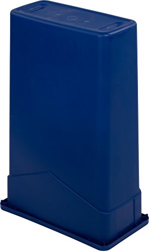 Carlisle FoodService Products 34202314 TrimLine Polyethylene Waste Container, 23 Gallon Capacity, 20" Length x 11" Width x 29.88" Height, Blue (Case of 4)