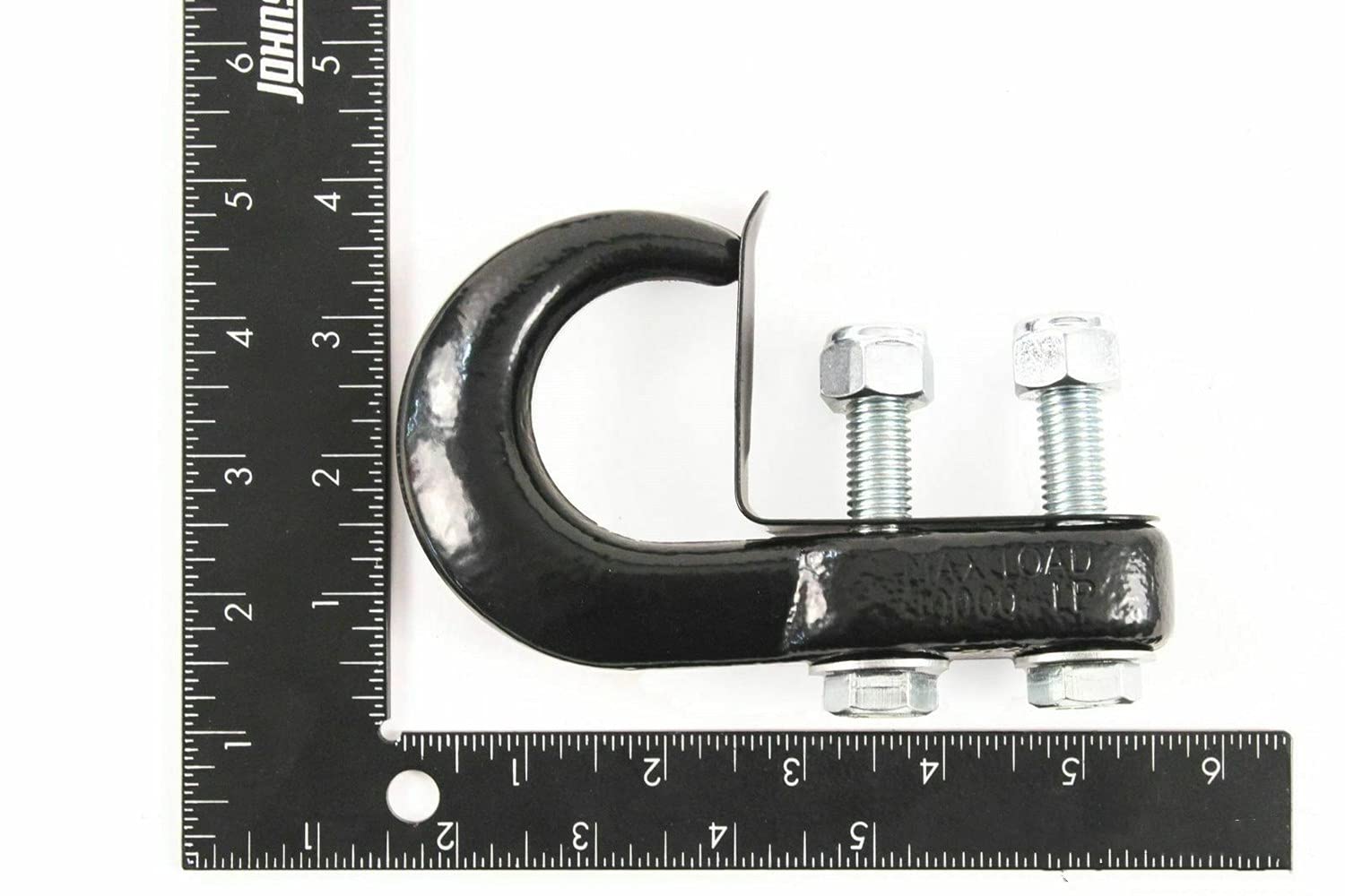 NOOTO 2 Pack RED588091 Universal Recovery Tow Hooks fit for Jeep Dodge Chevy GMC fits Pickup Truck