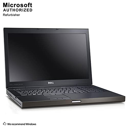 Dell Precision M6700 17.3 Inch Mobile Workstation, Intel Quad Core i7-3720QM up to 3.60GHz, 8G DDR3, 256G SSD, DVD, WiFi, VGA, HDMI, Windows 10 Pro 64 Bit Multi-Language Support En/Fr/Sp(Renewed)